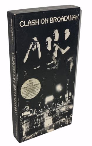 The Clash Clash On Broadway - hype stickered US CD Album Box Set (773800)