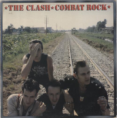 The Clash Combat Rock South African vinyl LP album (LP record) (825989)