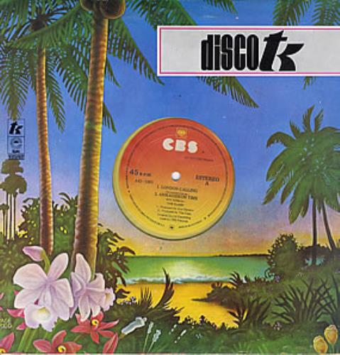 The Clash London Calling EP - Yellow Vinyl Colombian 12" vinyl single ...