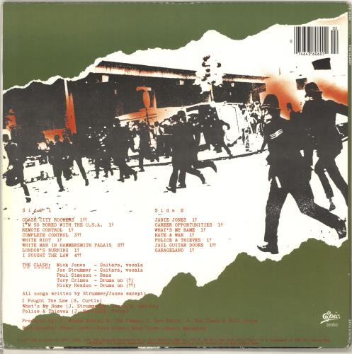 The Clash The Clash - 180gm Vinyl US vinyl LP album (LP record) (728457)