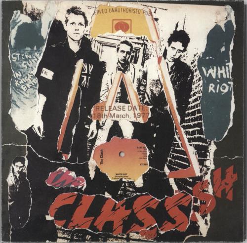 The Clash The Clash - Punk Art Sleeve UK 7" vinyl single (7 inch record ...
