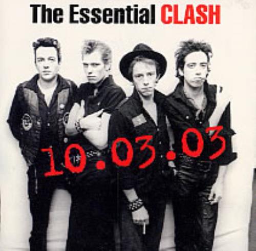 The Clash The Essential Clash UK Promo CD-R acetate (239792)