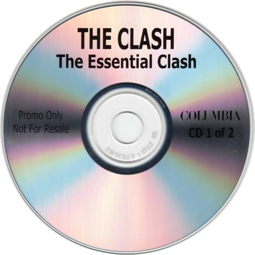 The Clash The Essential Clash UK Promo CD-R acetate (240063)