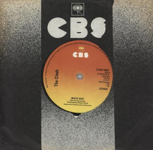 The Clash White Riot - 1st UK 7" vinyl single (7 inch record / 45) (415051)