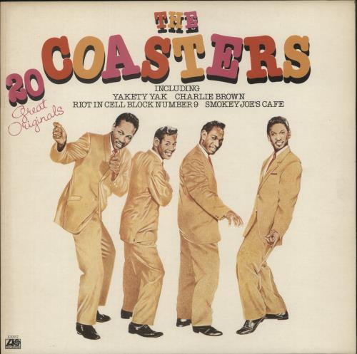 The Coasters 20 Great Originals UK vinyl LP album (LP record) (384537)