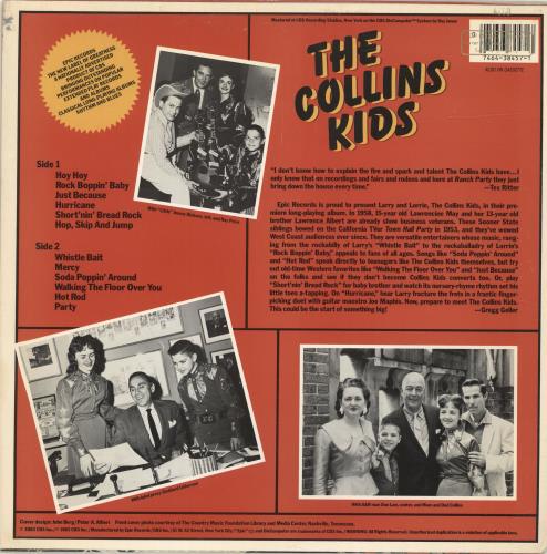 The Collins Kids Introducing Larry And Lorrie US vinyl LP album (LP ...