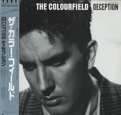 The Colourfield Deception Japanese vinyl LP album (LP record) (353791)