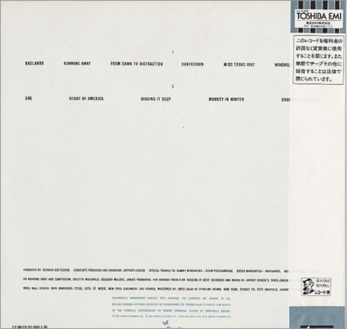 The Colourfield Deception Japanese vinyl LP album (LP record) (353791)