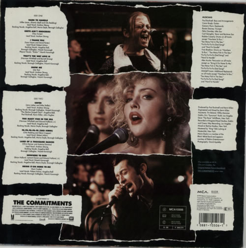 The Commitments The Commitments Vol. 2 German vinyl LP album (LP record) (595380)