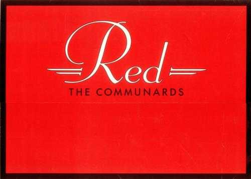 The Communards Red UK Promo media press pack (508317) PRESS PACK