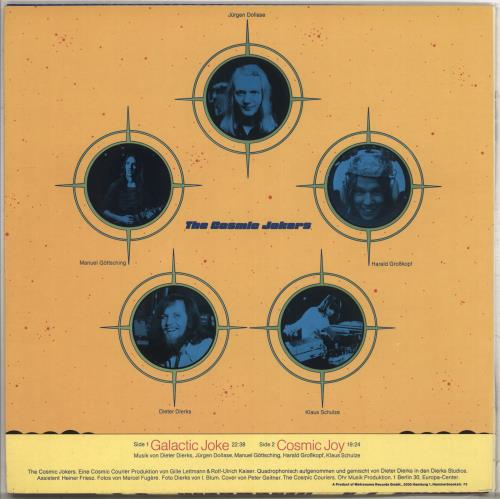 The Cosmic Jokers Cosmic Jokers - Quad German vinyl LP album (LP record ...
