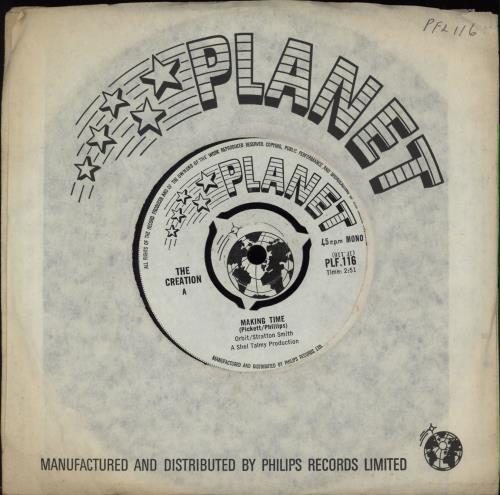 The Creation Making Time UK 7" vinyl single (7 inch record / 45) (77972)