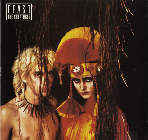 The Creatures (80s) Feast UK vinyl LP album (LP record) (92731)