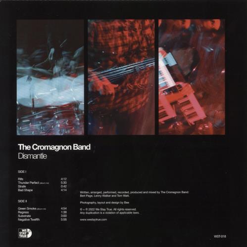 The Cromagnon Band Dismantle UK vinyl LP album (LP record) (850547)