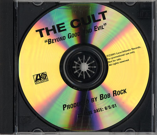 The Cult Beyond Good And Evil US Promo CD-R acetate (447197)