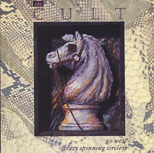 The Cult Go West UK 7" vinyl single (7 inch record / 45) (109862)