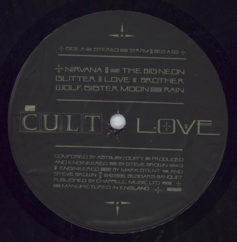 The Cult Love - EX UK vinyl LP album (LP record) (818785)