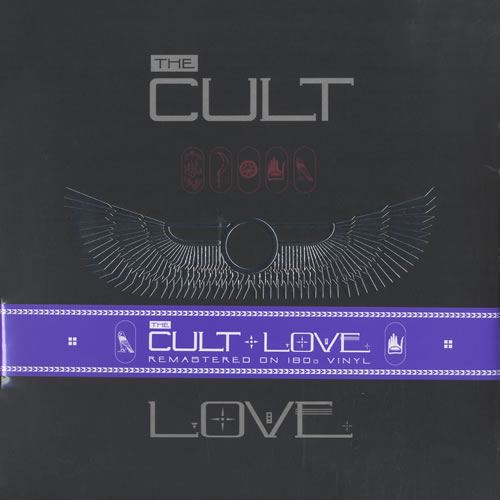 The Cult Love UK vinyl LP album (LP record) (463106)