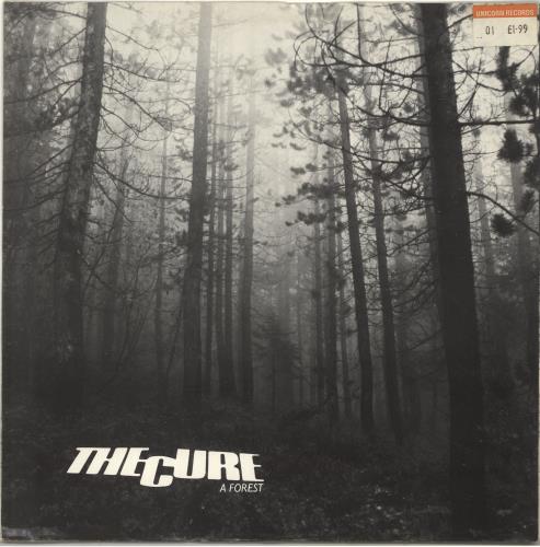 The Cure A Forest - stickered UK 12" vinyl single (12 inch record ...