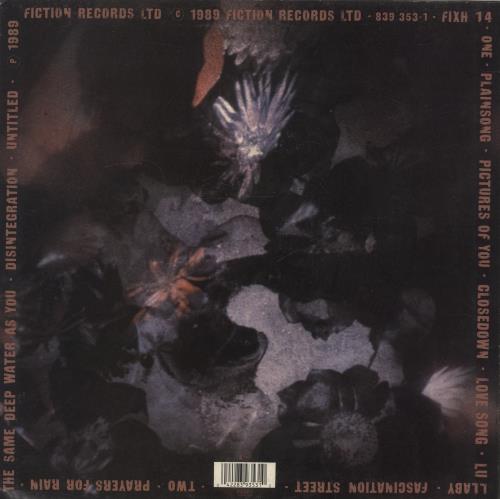 The Cure Disintegration - VG UK vinyl LP album (LP record) (755023)