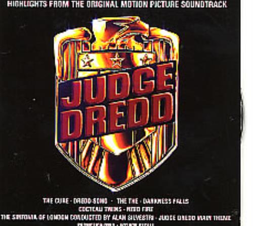 The Cure Dredd Song - Judge Dredd OST Sampler UK Promo CD single (CD5 ...