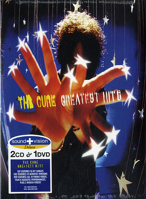 The Cure Greatest Hits UK 3-disc CD/DVD Set (440405)