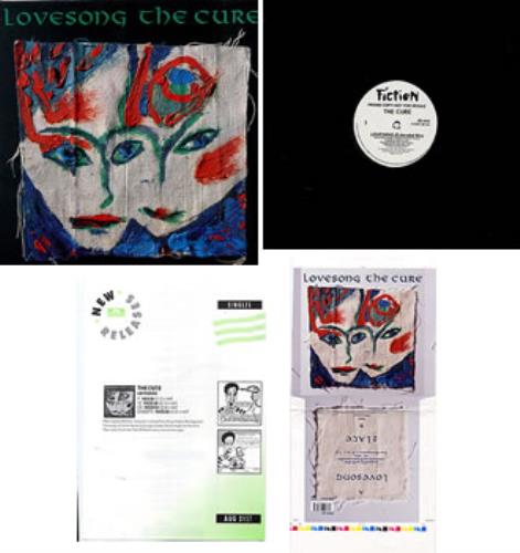 The Cure Lovesong Set UK Promo 12" vinyl single (12 inch record / Maxi ...