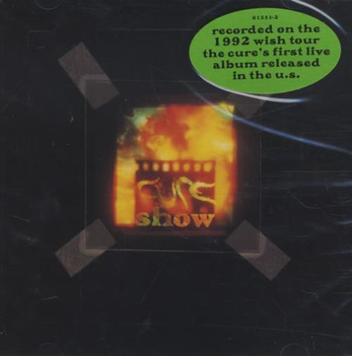 The Cure Show US CD album (CDLP) (446319)