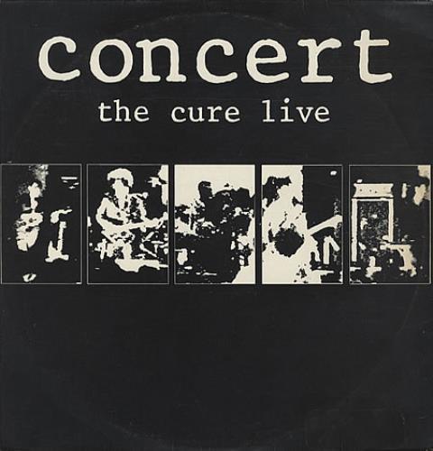 The Cure The Cure Live Brazilian vinyl LP album (LP record) (232148)