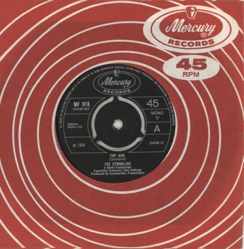The Cymbaline Top Girl UK 7" vinyl single (7 inch record / 45) (747991)