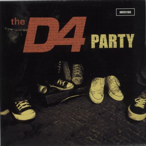 The D4 Party UK 7" vinyl single (7 inch record / 45) (665932)