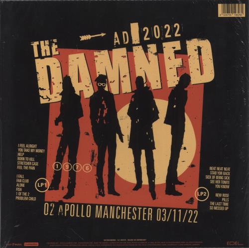 The Damned AD 2022 UK 2-LP vinyl record set (Double LP Album) (860922)