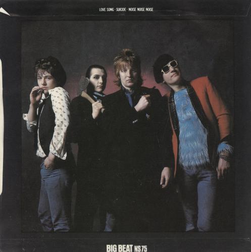 The Damned Love Song - Blue Vinyl + Captain Sleeve UK 7" vinyl single (7 inch record / 45) (801755)