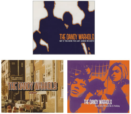 The Dandy Warhols Collection Of 4 x CD Singles UK CD single (CD5 / 5") (413189)
