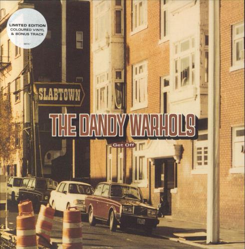 The Dandy Warhols Get Off - Brown Vinyl UK 7" vinyl single (7 inch record / 45) (157772)