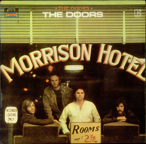 The Doors Morrison Hotel French vinyl LP album (LP record) (210364)