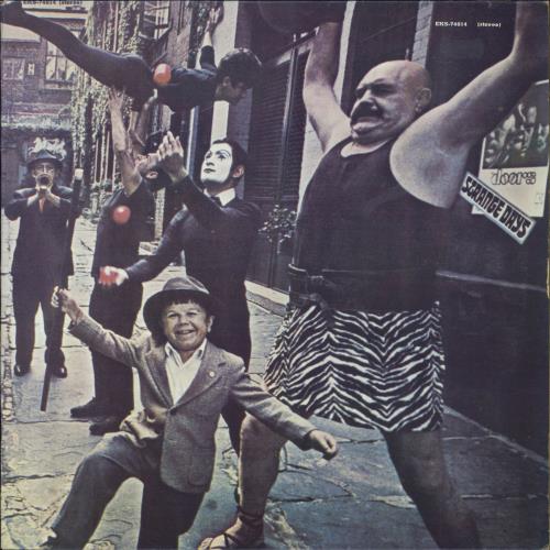 The Doors Strange Days Canadian vinyl LP album (LP record) (828695)