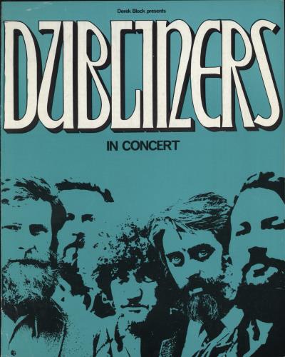 The Dubliners In Concert UK tour programme (777935) TOUR PROGRAMME