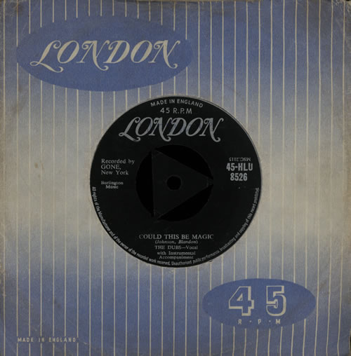 The Dubs Could This Be Magic UK 7" vinyl single (7 inch record / 45 ...