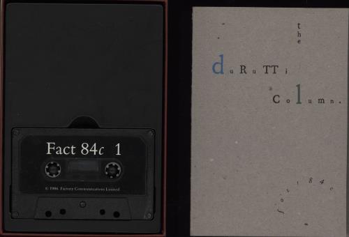 The Durutti Column Without Mercy UK cassette album (80880)