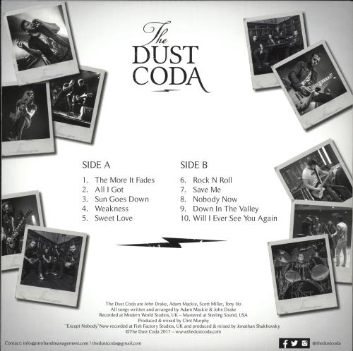 The Dust Coda The Dust Coda - Autographed UK vinyl LP album (LP record ...