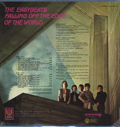 The Easybeats Falling Off The Edge Of The World - Sealed US vinyl LP ...