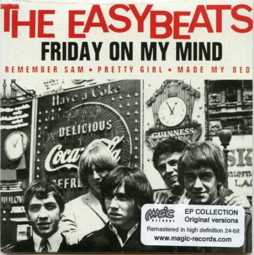 The Easybeats Friday On My Mind French CD single (CD5 / 5") (371920)