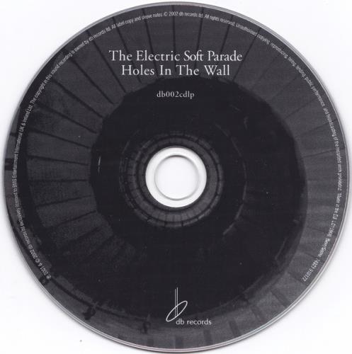The Electric Soft Parade Holes In The Wall UK CD album (CDLP) (206753)
