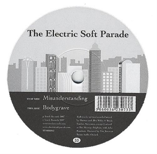 The Electric Soft Parade Misunderstanding UK 7" vinyl single (7 inch ...