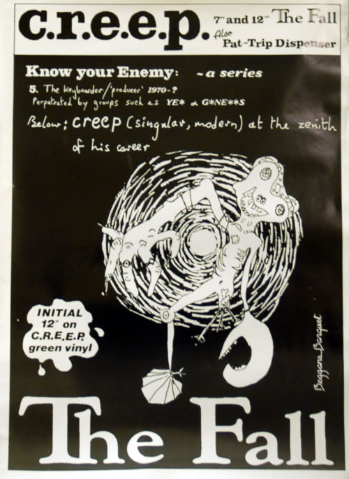 The Fall Creep UK Promo poster (610465)