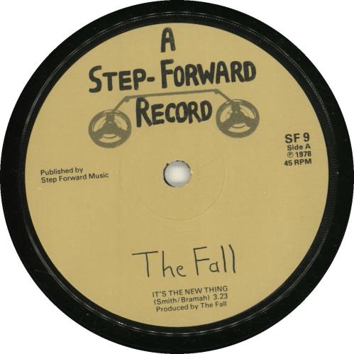 The Fall It's The New Thing UK 7" vinyl single (7 inch record / 45) (89000)