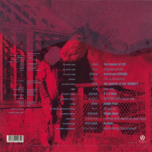 The Fall Levitate UK vinyl LP album (LP record) (282940)