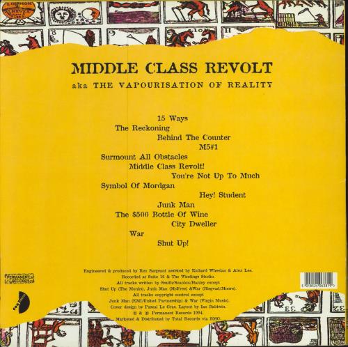 The Fall Middle Class Revolt UK vinyl LP album (LP record) (788073)