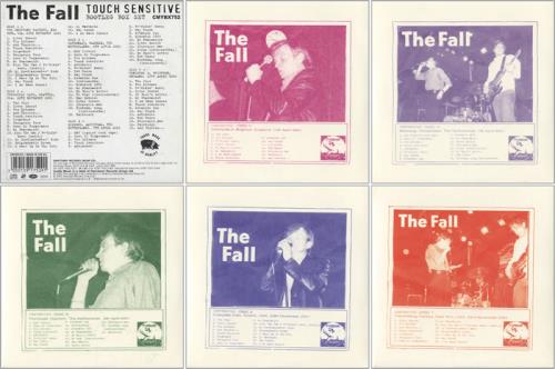 The Fall Touch Sensitive ...Bootleg Box Set UK 5-CD album set (250535)